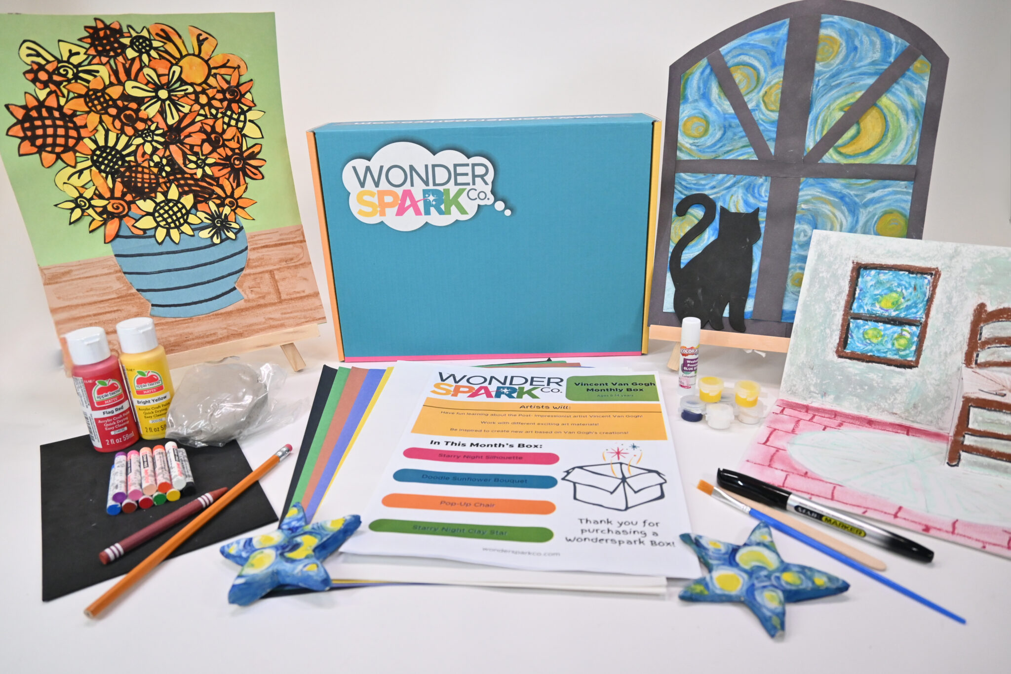 Vincent Van Gogh box - WonderSpark